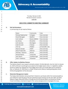 Document Library | MWRA