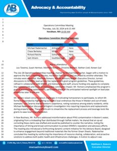 Document Library | MWRA